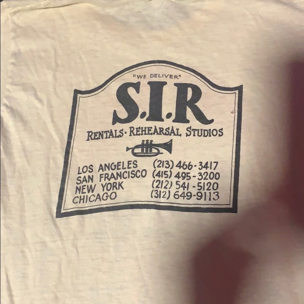 1970s Sir Studios Vintage T-Shirt. Great Deal! - Gem